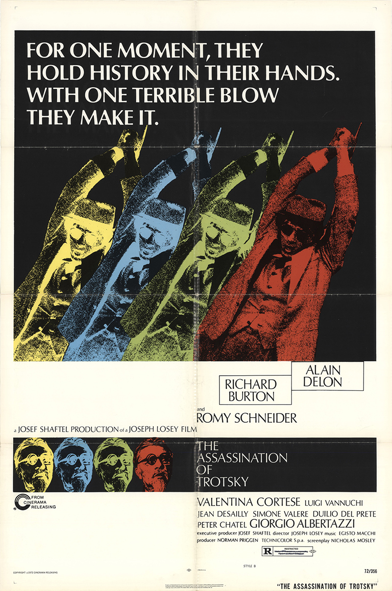 The Assassination Of Trotsky 1972 Original Movie Poster Biography Drama