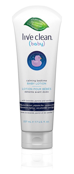 Live Clean Baby Calming Bedtime Lotion - 1Source