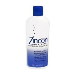Zincon Medicated Dandruff Shampoo, 8Oz - 1Source