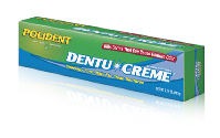 Polident Dent-Creme Denture Cleansing Toothpaste, Minty Mouthwash ...