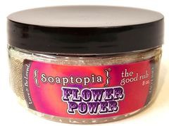 Soaptopia Flower Power Good Rub, 8Oz - 1Source