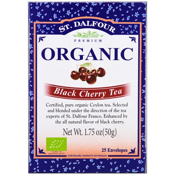St. Dalfour Organic Black Cherry Tea - 1Source
