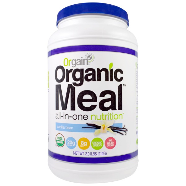 Orgain Organic Meal All-In-One Nutrition Vanilla Bean - 1Source