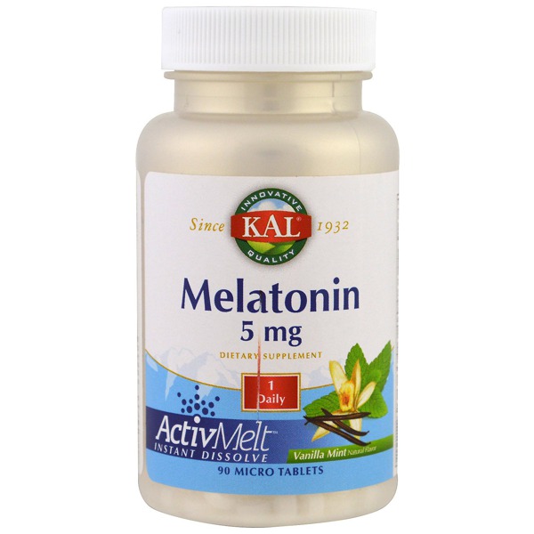 KAL Melatonin Vanilla Mint 5 Mg - 1Source