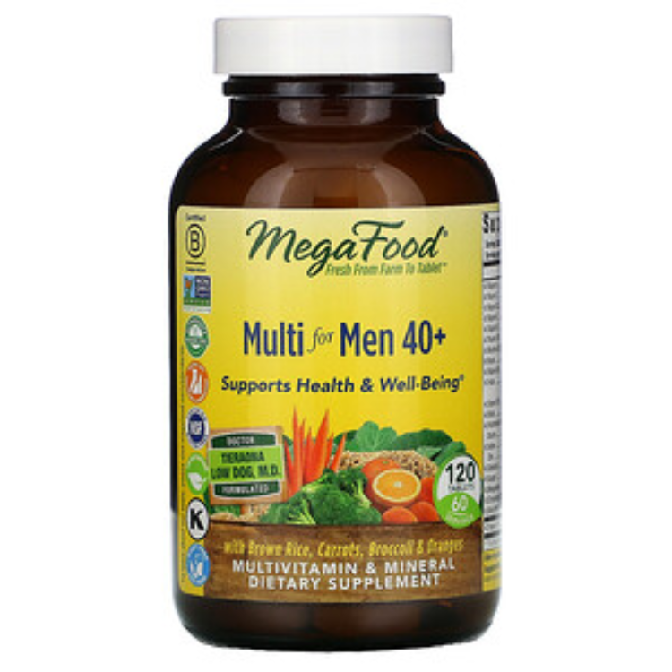 Megafood Multi For Men 40 + - 1Source