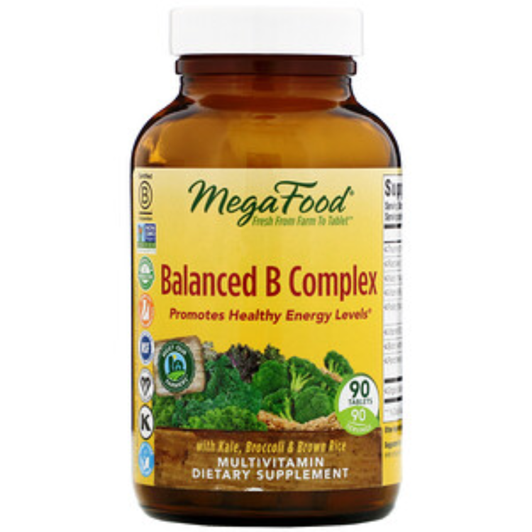 Megafood Dailyfoods Balanced B Complex - 1Source