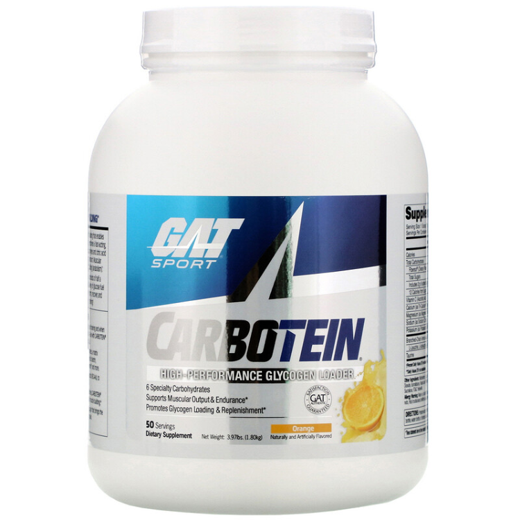 GAT Carbotein High Performance Glycogen Loader Orange - 1Source
