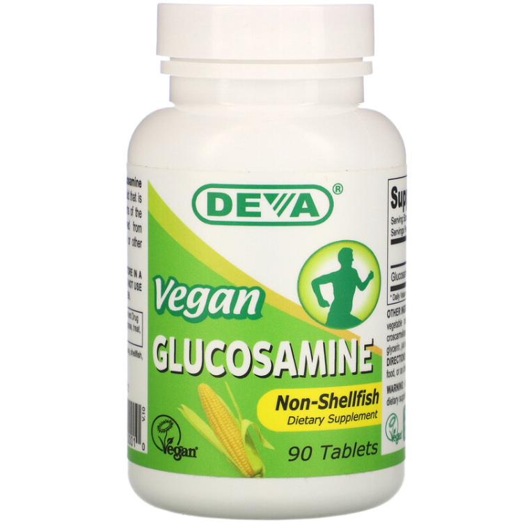 Deva Vegan Glucosamine Non-Shellfish 500 Mg - 1Source