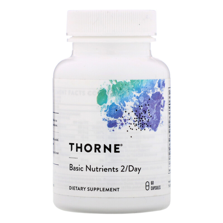 Thorne Research Basic Nutrients 2/Day - 1Source