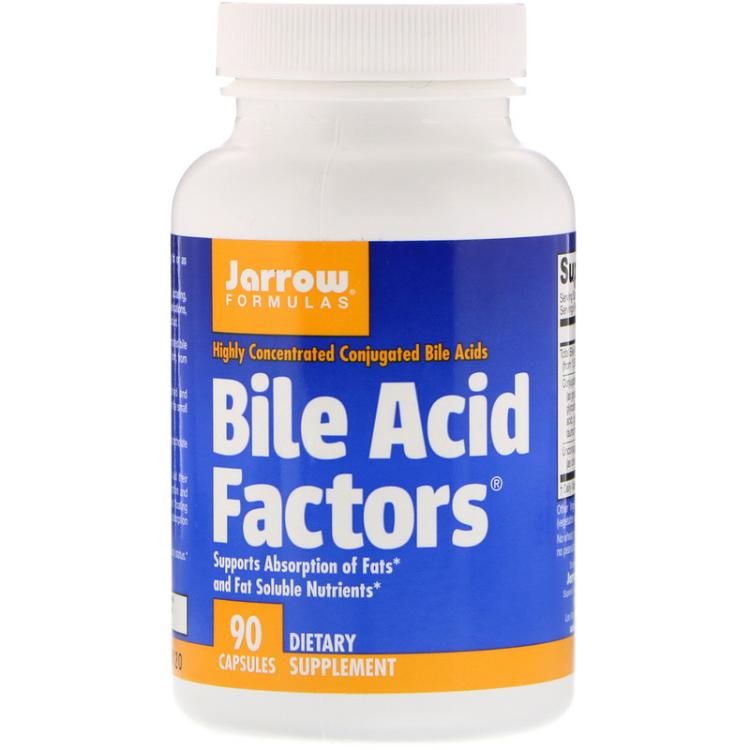Jarrow Formulas Bile Acid Factors - 1Source