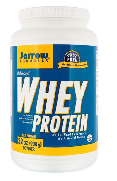 Jarrow Formulas 100% Natural Whey Protein Unflavored - 1Source