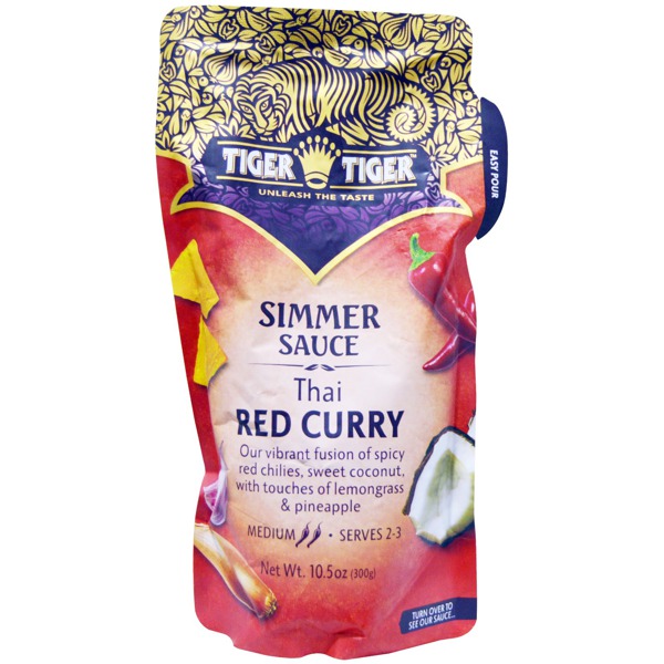 Tiger Tiger Simmer Sauce Thai Red Curry - 1Source