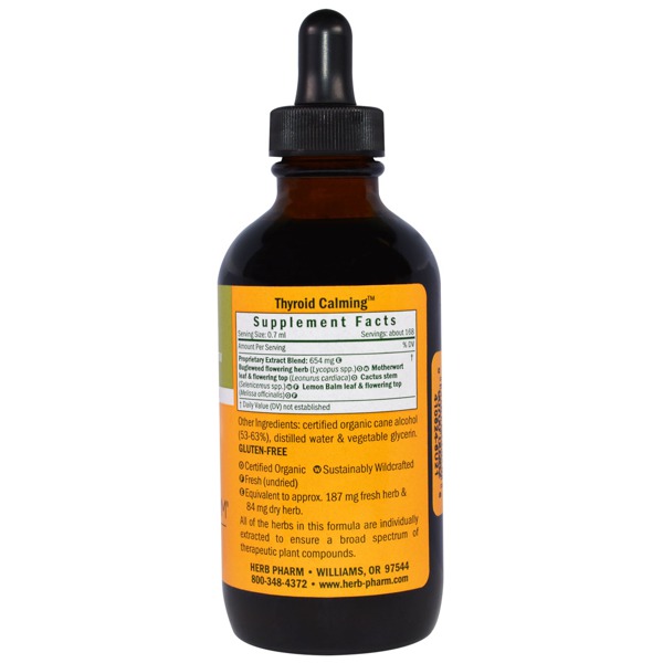 Herb Pharm Thyroid Calming System Restoration - 1Source