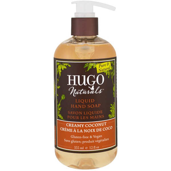 Hugo Naturals Liquid Hand Soap Creamy Coconut - 1Source