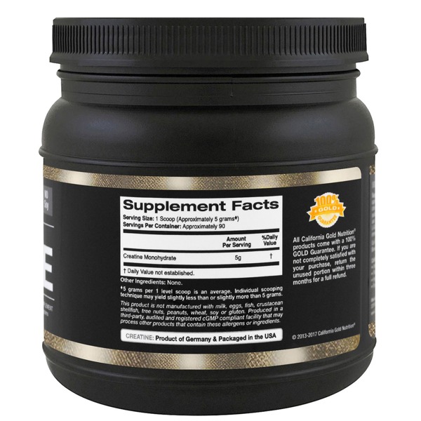 California Gold Nutrition Creatine Powder Micronized Creatine ...