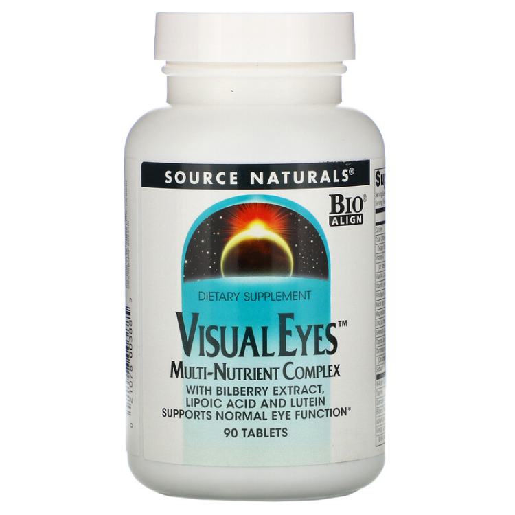 Source Naturals Visual Eyes Multi-Nutrient Complex - 1Source
