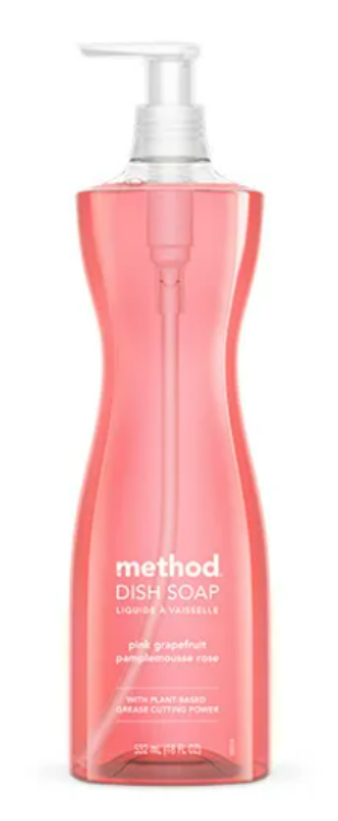 Method Dish Soap Pink Grapefruit - 1Source