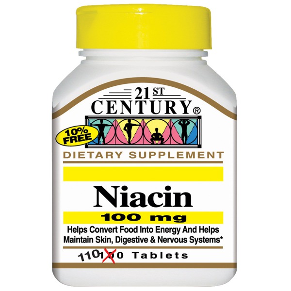 21St Century Niacin 100 Mg - 1Source