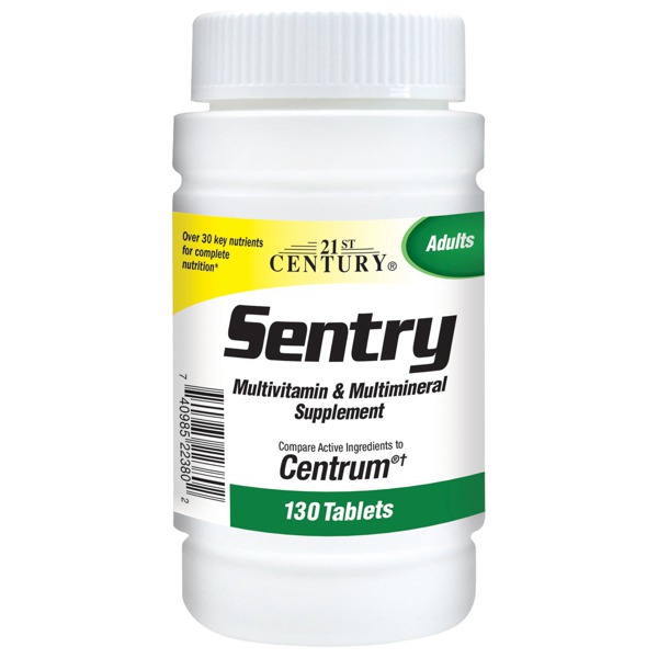 21St Century ,Sentry Multivitamin & Multimineral Supplement - 1Source