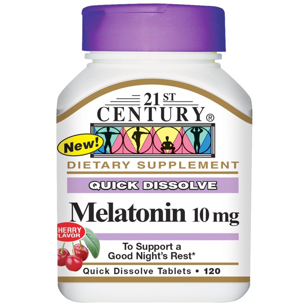 21St Century Melatonin Cherry Flavor 10 Mg - 1Source