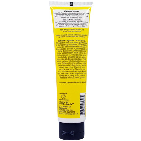 J R Watkins Shea Butter Hand Cream Lemon Cream - 1Source