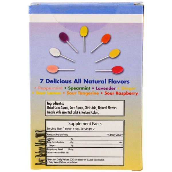 Three Lollies Preggie Pops 7 Delicious All Natural Flavors 7 Lollipops ...
