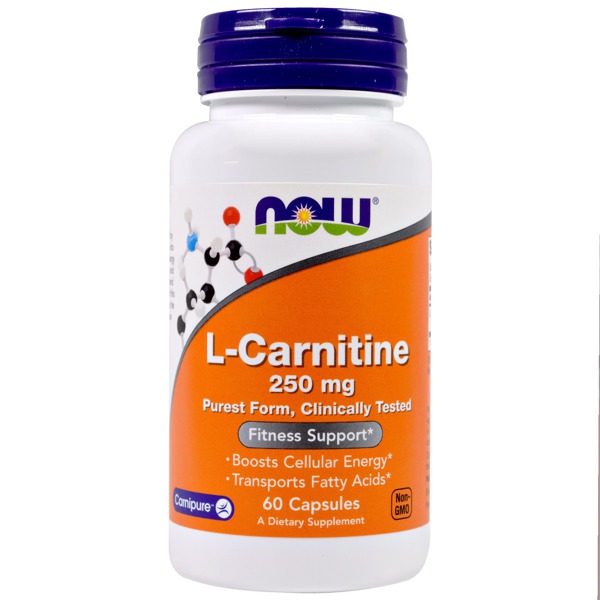 Now Foods L-Carnitine 250 Mg - 1Source
