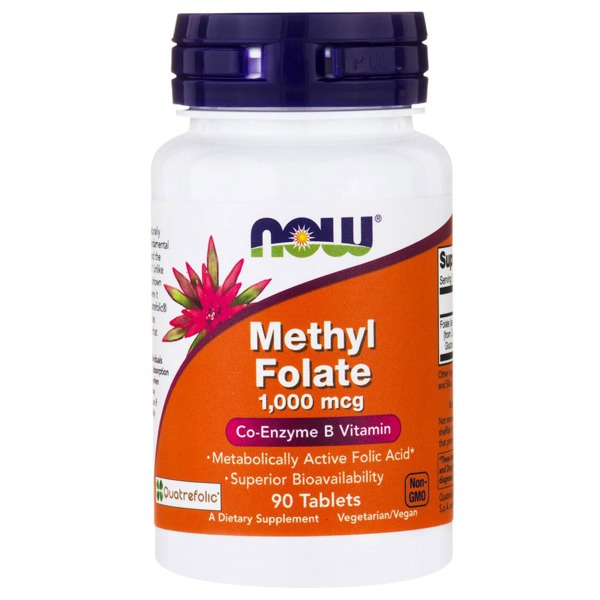 Now Foods Methyl Folate 1,000 Mcg - 1Source