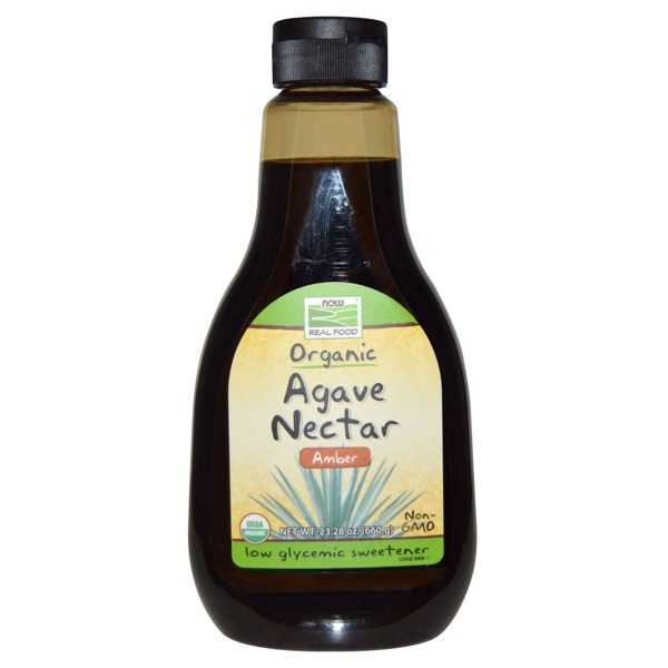 Now Foods Real Food Organic Agave Nectar Amber - 1Source