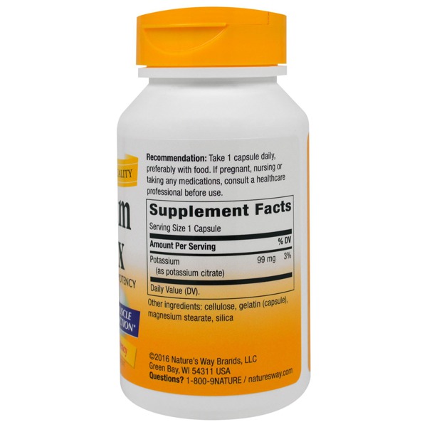 Nature'S Way Potassium Complex 99 Mg - 1Source