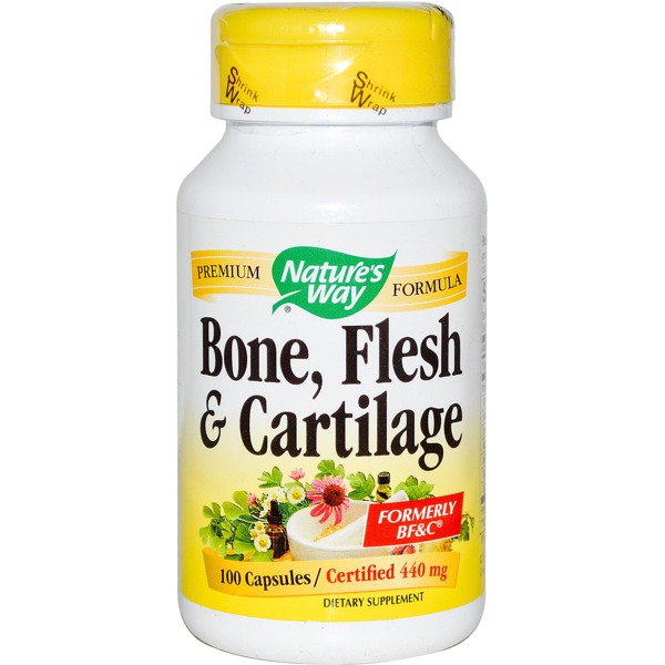 Nature'S Way Bone Flesh & Cartilage 440 Mg - 1Source