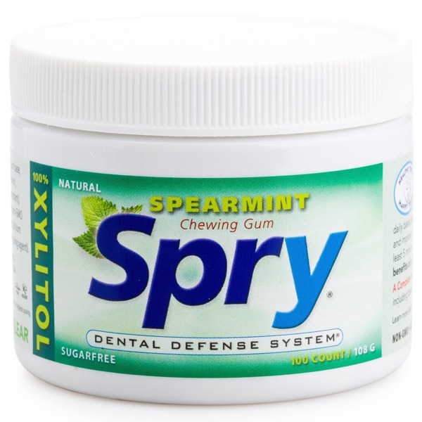 Xlear Spry, Chewing Gum Spearmint Sugar Free - 1Source