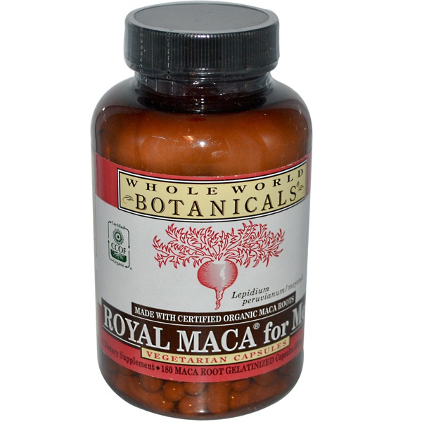 Whole World Botanicals Royal Maca For Men Gelatinized 500 Mg - 1Source