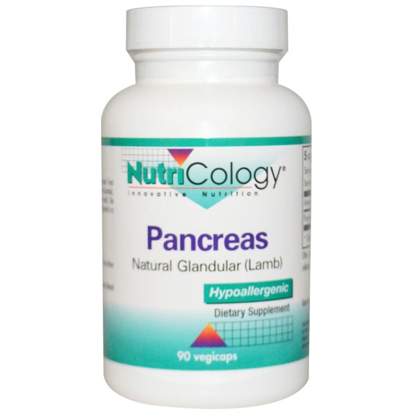 Nutricology Pancreas Natural Glandular (Lamb) - 1Source