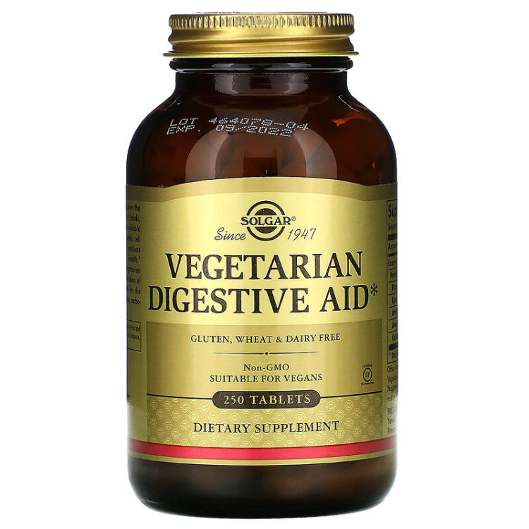 Solgar Vegetarian Digestive Aid - 1Source