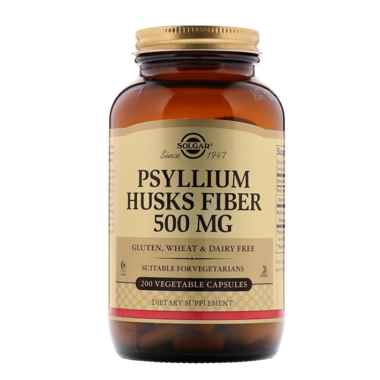Solgar Psyllium Husks Fiber 500 Mg - 1Source