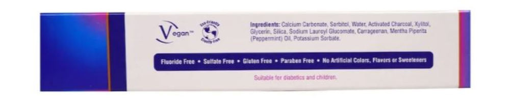 Heritage Store Activated Charcoal Whitening Toothpaste Fresh Mint - 1Source