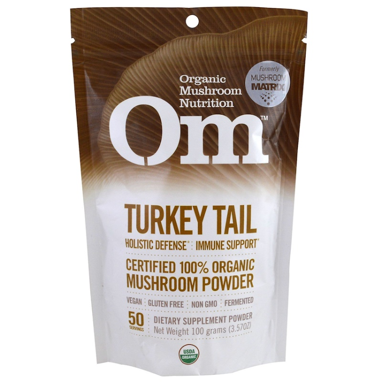 Organic Mushroom Nutrition Turkey Tail Mushroom Powder - 1Source