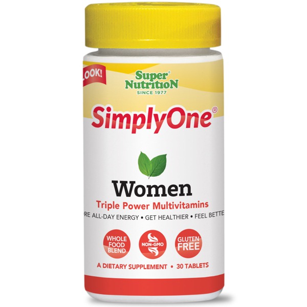 Super Nutrition Simplyone Women Triple Power Multivitamin - 1Source