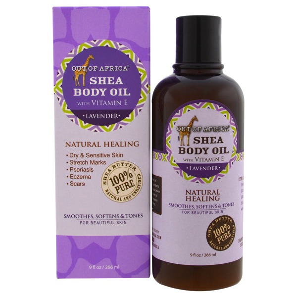 Out Of Africa Shea Body Oil With Vitamin E Lavender - 1Source