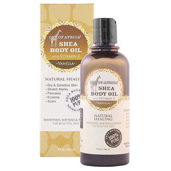 Out Of Africa Shea Body Oil With Vitamin E Vanilla - 1Source