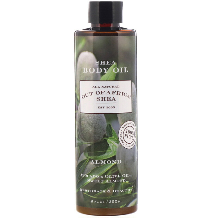 Out Of Africa Shea Body Oil Almond - 1Source