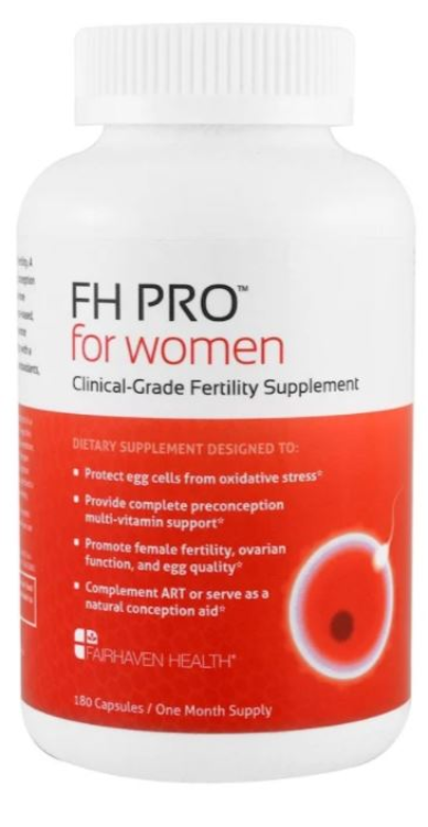 Fairhaven Health Fh Pro For Women Clinical Grade Fertility Supplement