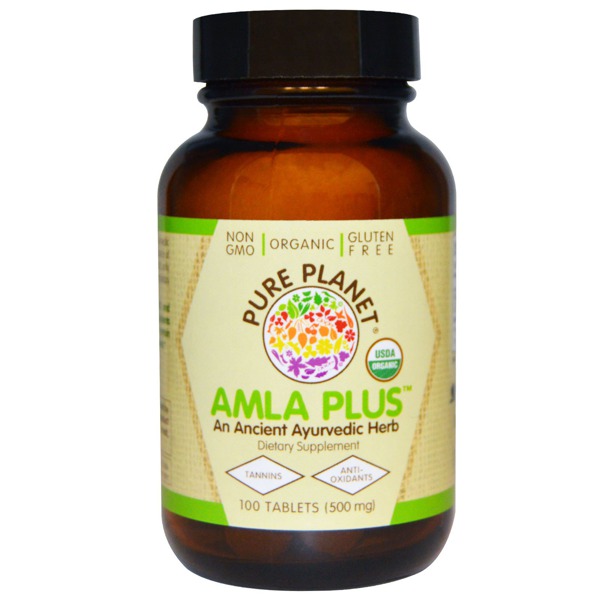 Pure Planet Organic Amla Plus 500 Mg - 1Source