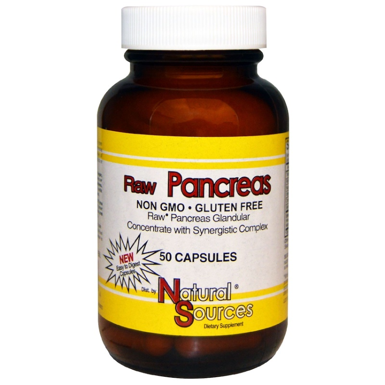 Natural Sources Raw Pancreas - 1Source