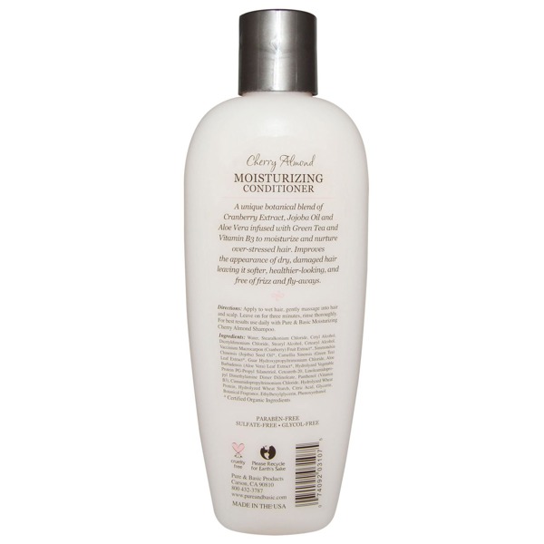 Pure & Basic Natural Moisturizing Conditioner Cherry Almond - 1Source
