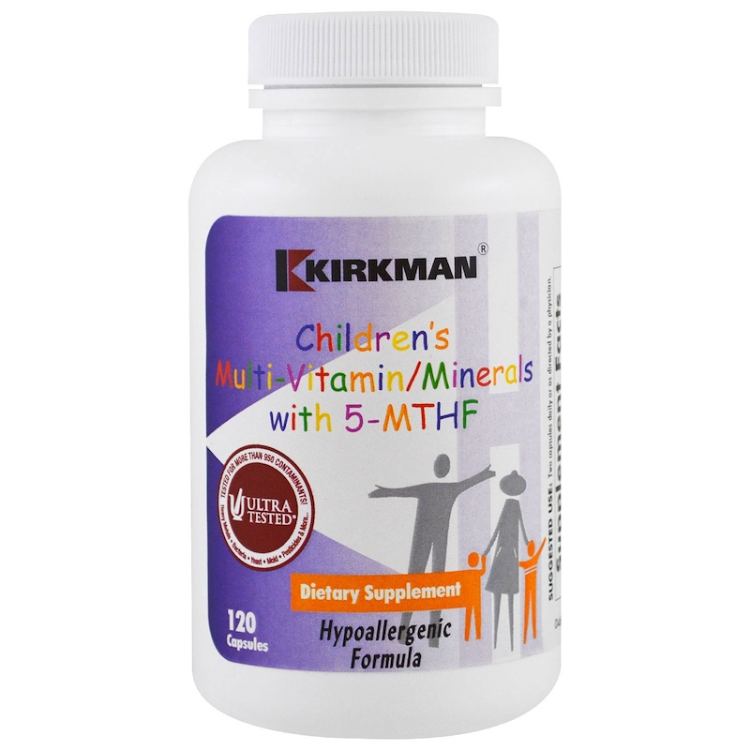 Kirkman Labs Children'S Multi Vitamin/Minerals With 5-MTHF - 1Source