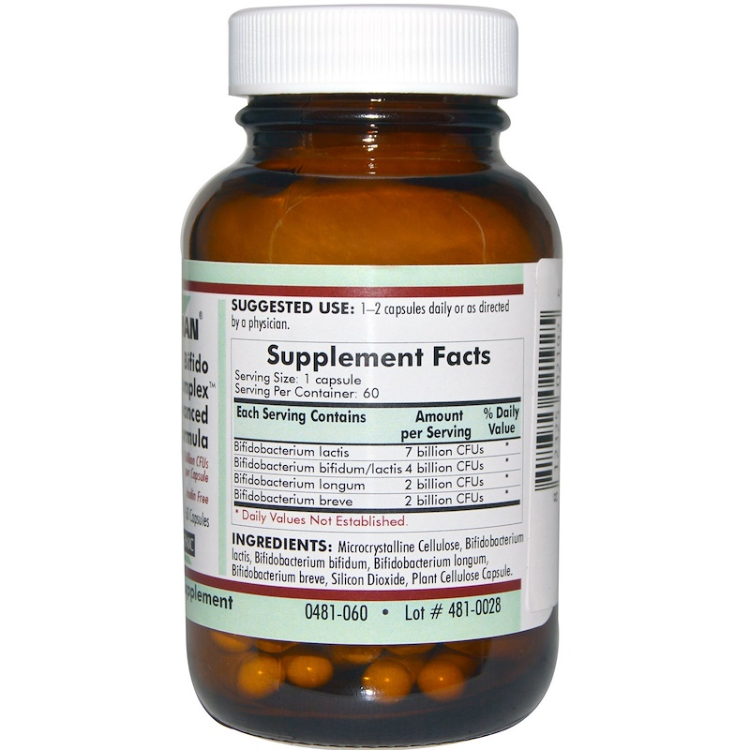 Kirkman Labs Bifido Complex Advanced Formula - 1Source