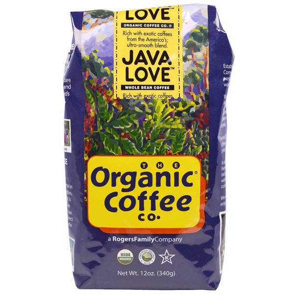 Organic Coffee Co. Java Love Whole Bean Coffee - 1Source