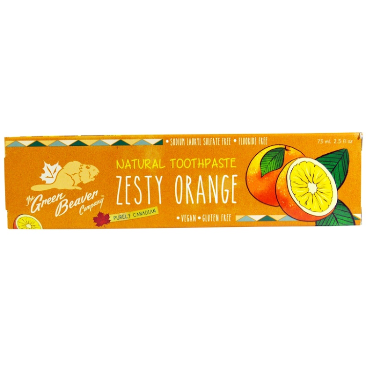 Green Beaver Natural Toothpaste Zesty Orange - 1Source